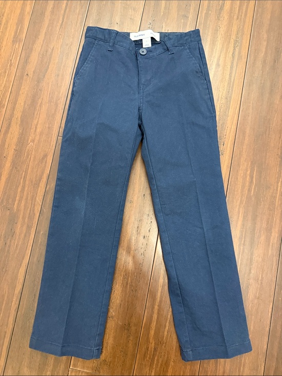 Old Navy | Bottoms | Old Navy Kids Navy Blue Straight Chinos | Poshmark
